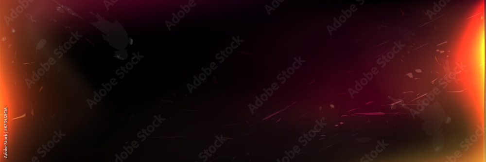 Overlay effect of exposed old photo with burn edges and scratched dusty ...