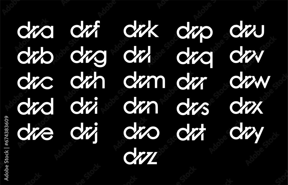 DRA, DRB, DRC, DRD, DRE, DRF, DRG, DRH, DRI, DRJ, DRK, DRL, DRM, DRN ...