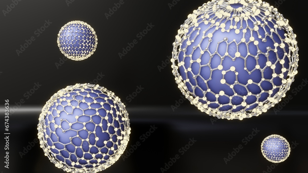 abstract 3d sphere background, backdrop, wallpaper design, 3d render ...