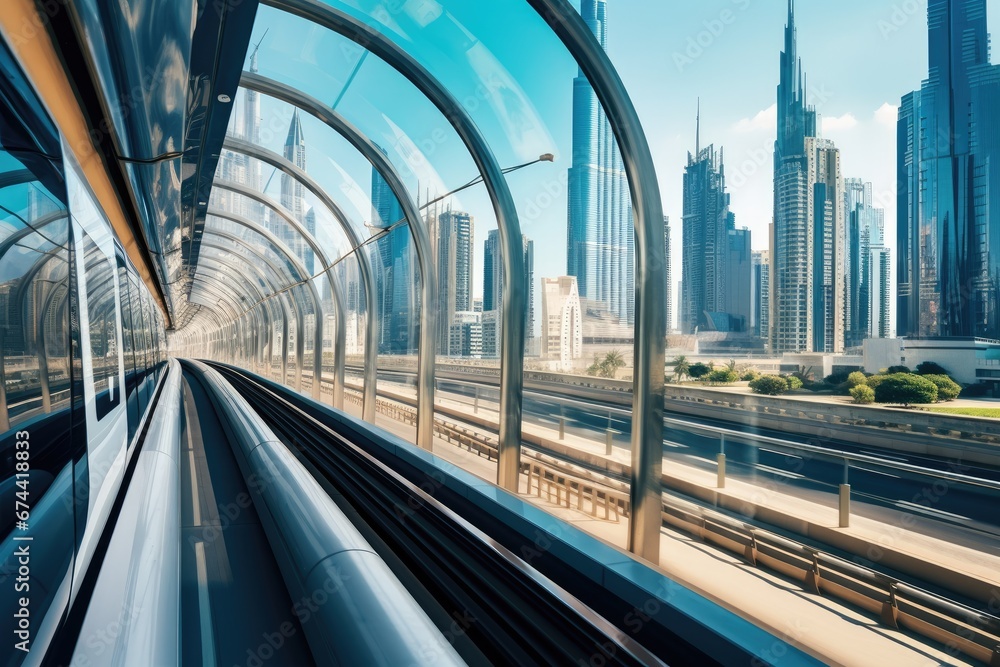 Dubai Metro as world's longest fully automated metro network, Metro ...