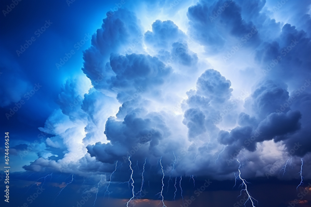 meteorological significance and dynamics of storm clouds, embodying ...