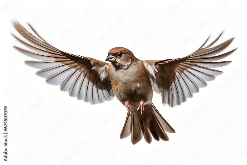 Generative AI : Sparrows as the most common birds in the human ...