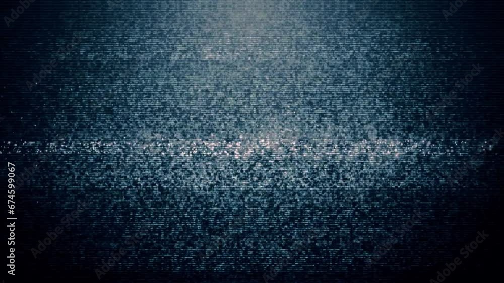 Screen damage TV effects artifacts. Bad VHS interference. Vintage ...