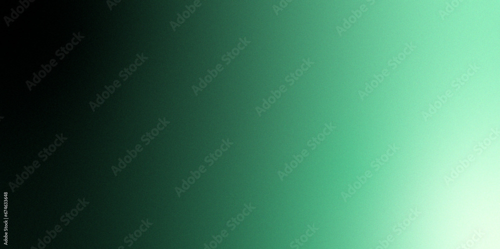 Ombre gradient. Royal Green atoll color. Noise grain rough grungy ...