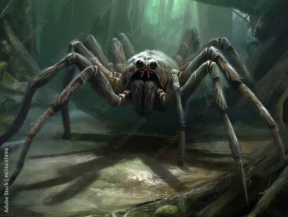 Marvelous Spiders: Creepy Crawlers of the Animal Kingdom Stock ...