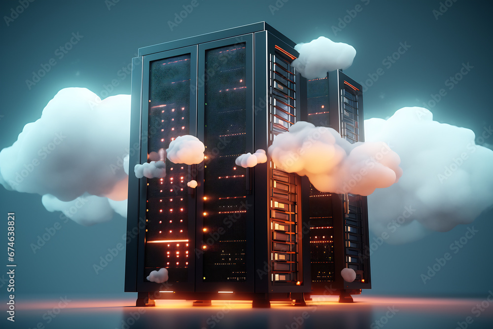 Cloud Server Technology Virtualization Scalability Data Storage Remote Access Cloud