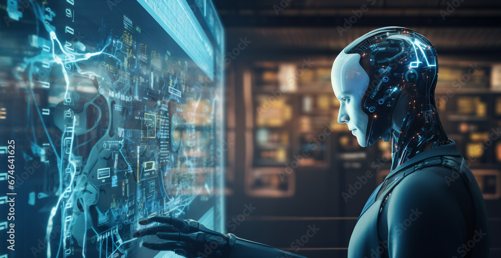 artificial intelligence, robot, intelligent, AI, automation, technology ...