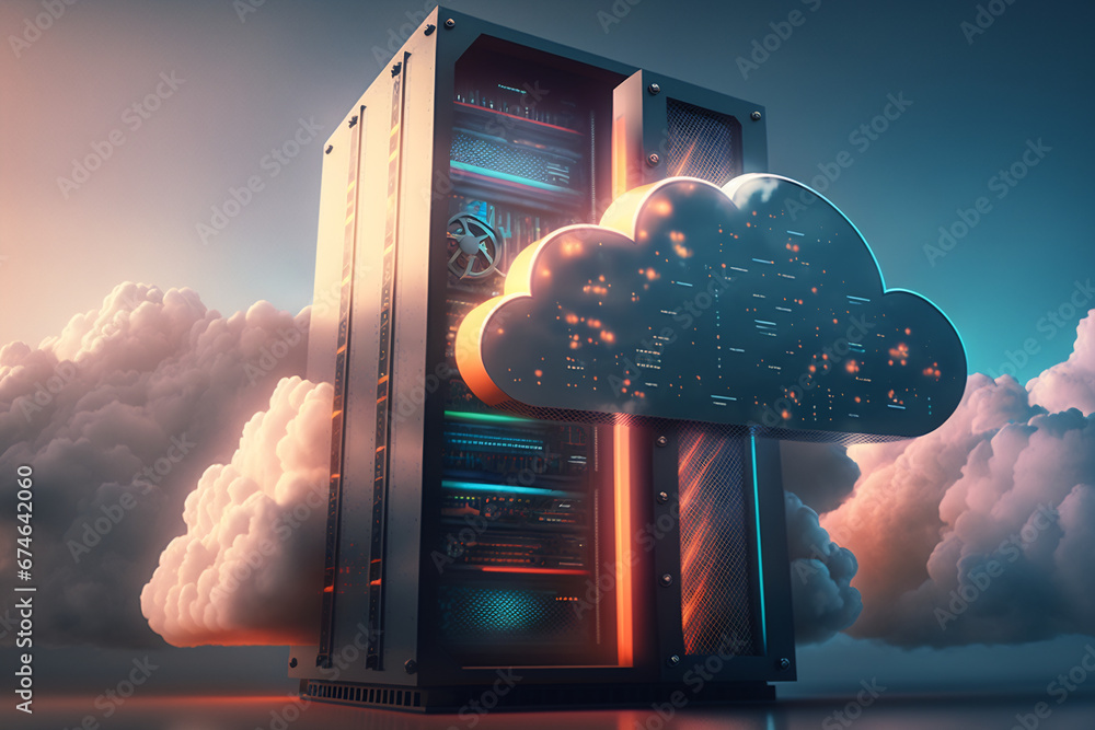 Cloud Server Technology Virtualization Scalability Data Storage Remote Access Cloud