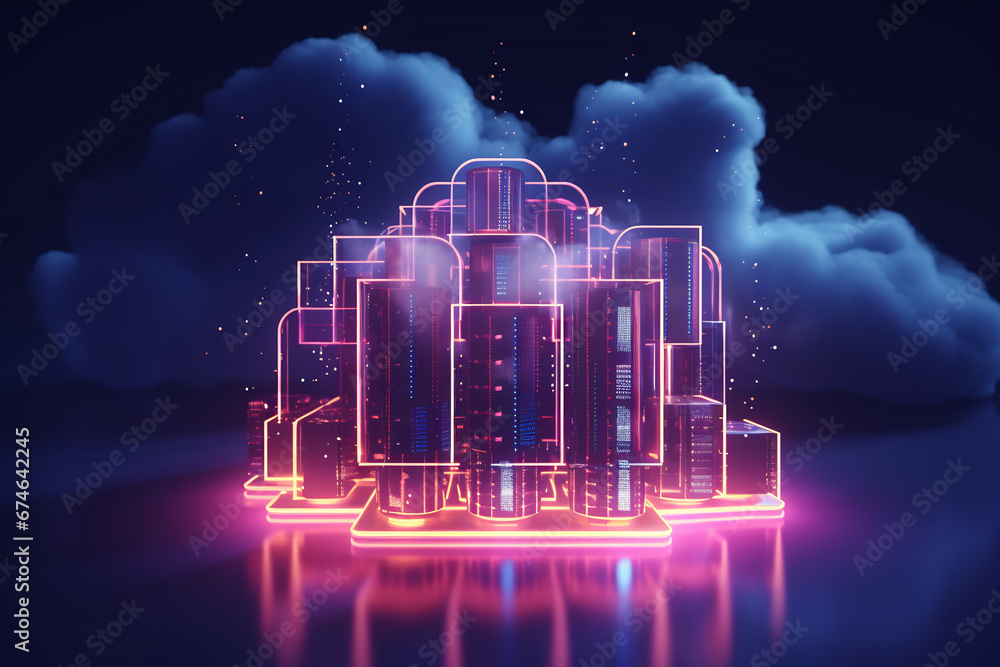 Cloud Server Technology Virtualization Scalability Data Storage Remote Access Cloud