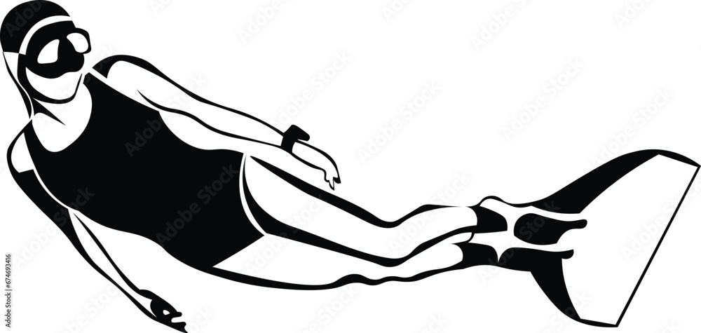 Cartoon Black and White Isolated Illustration Vector Of A Person ...