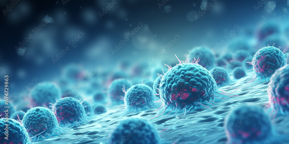 Cancer cells under a microscope Cancer, medicinal chemistry and biology ...