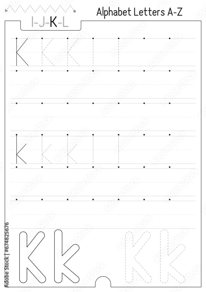 Handwriting Practice For Letter K Tracing Practice Developing Writing handwriting-practice-for-letter-k-tracing-practice-developing-writing