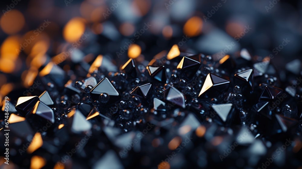 Spiky carbon fiber particles in close up: Wallpaper and background for ...