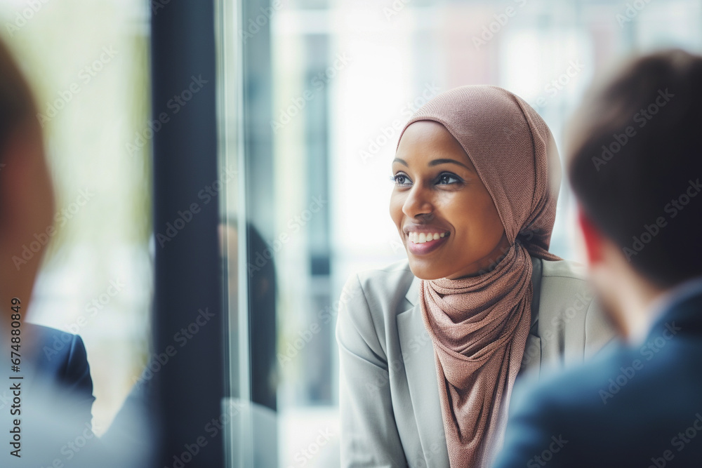 Beautiful Race and Ethnicity Diversity at Work. People from different ...