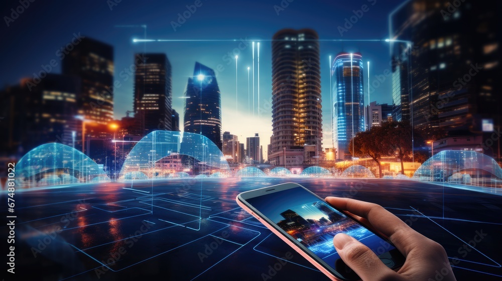 a smart city and its advanced communication network, the integration of ...