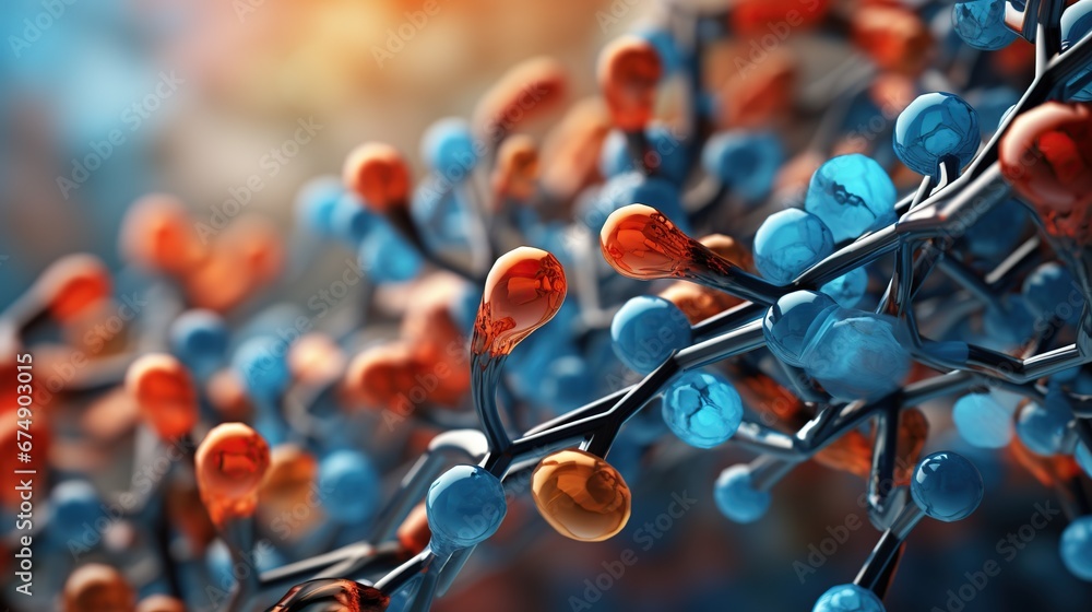 Biochemist of Scientist holds blood sample for Human placental lactogen ...