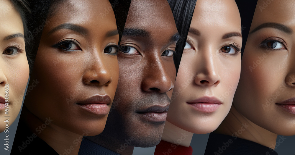 Une belle diversité de races et d'ethnies au travail. Des personnes de ...