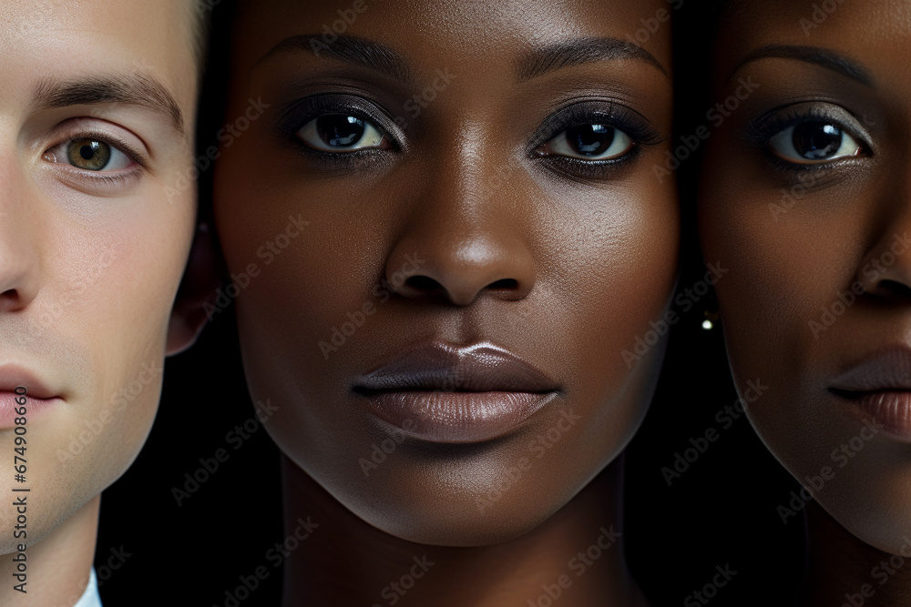 Une belle diversité de races et d'ethnies au travail. Des personnes de ...