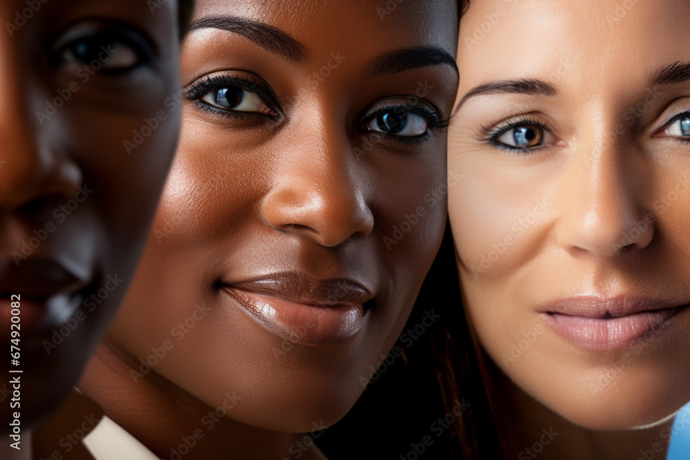 Hermosa diversidad de razas y etnias en el trabajo. Personas de ...