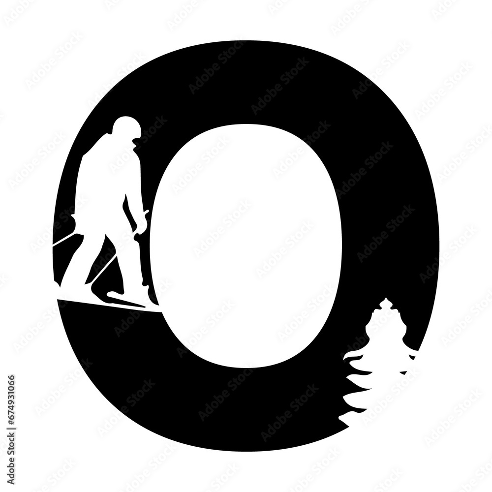 Foto de Skiing font alphabet SVG png, ski svg png, skiing svg png, ski ...