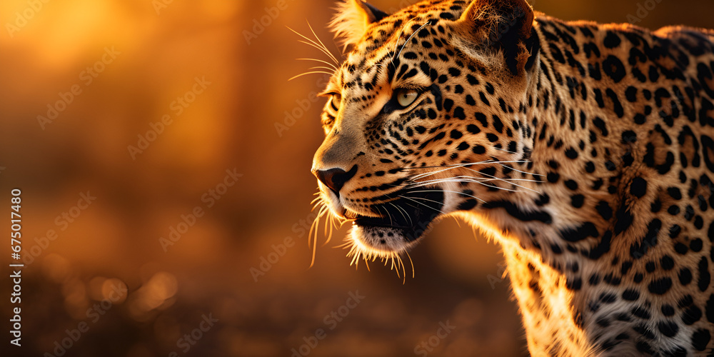 portrait of a leopard,African leopard Animal,A leopard is shown,Spotted ...