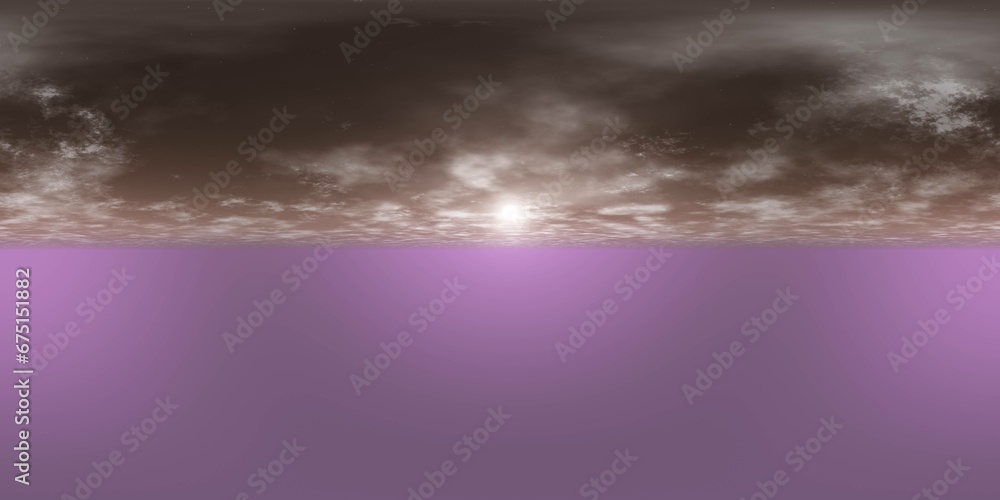 Environment map. HDRI map. Equirectangular projection. Spherical ...