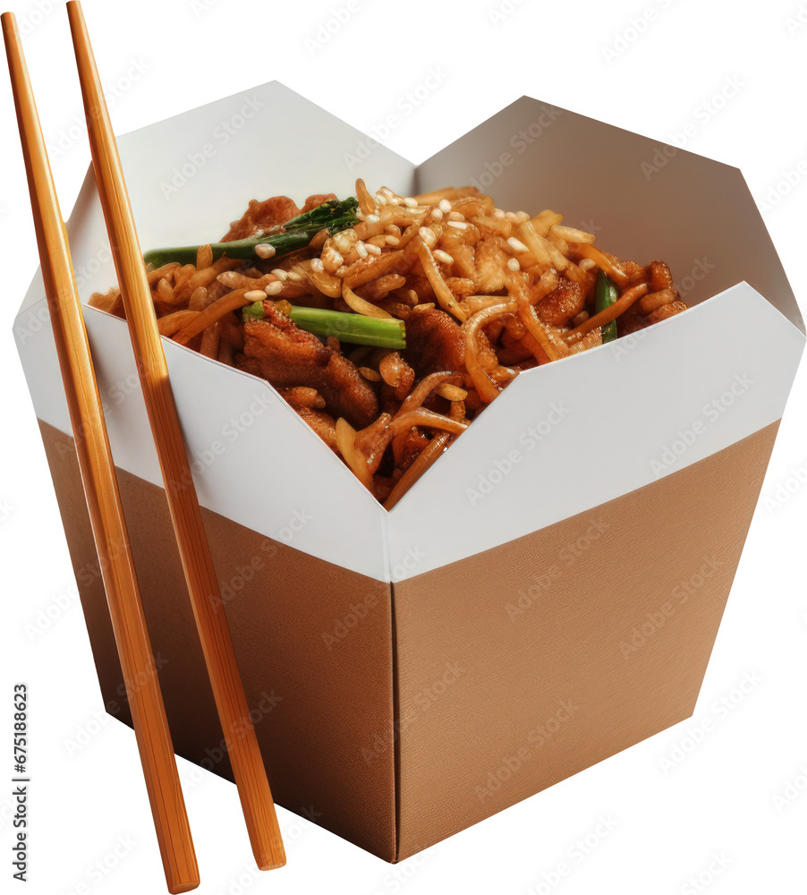 Chinese takeaway box transparent background PNG clipart Stock Photo ...