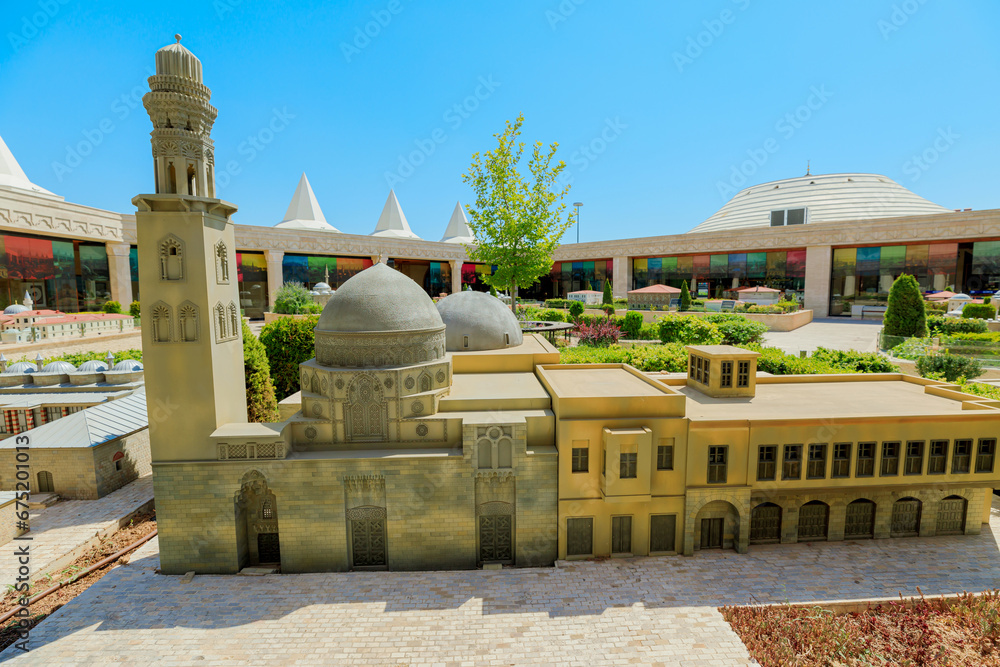 Konya, Turkey - Aug 5,2023: The Konya Panorama Museum showcases scale ...