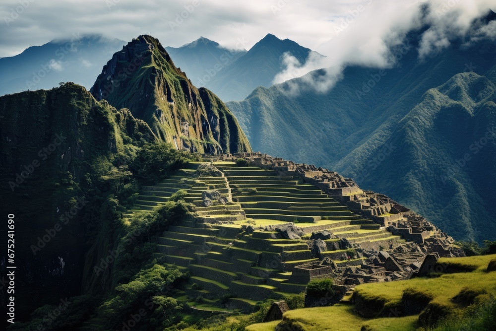Machu Picchu, the lost city of the Incas, Peru, Overview of Machu ...