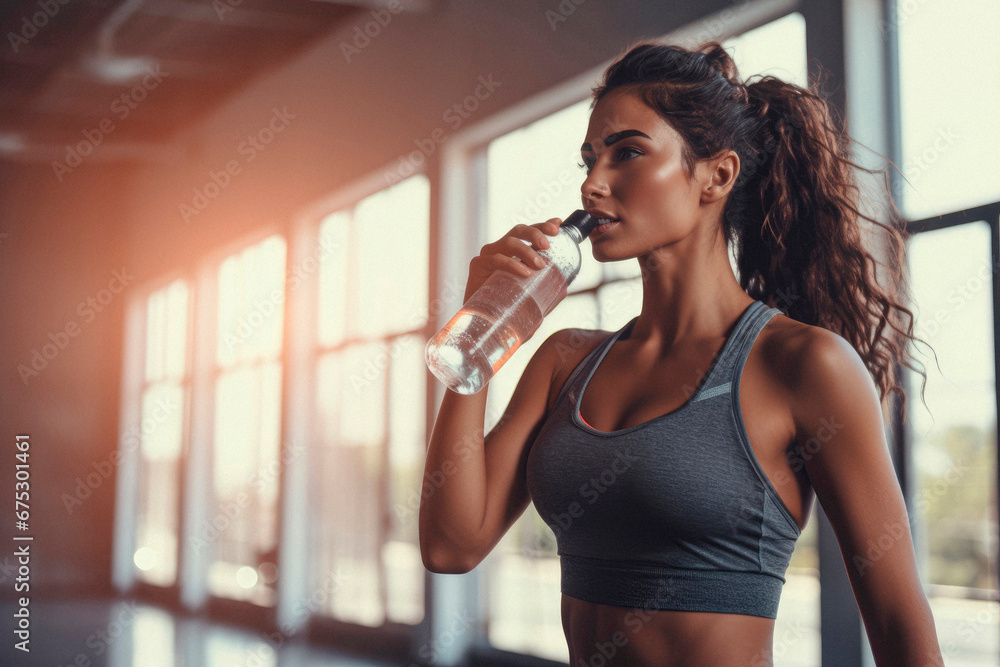 Dream Physique in the Gym: Witness the Sensational Elegance of a Woman ...