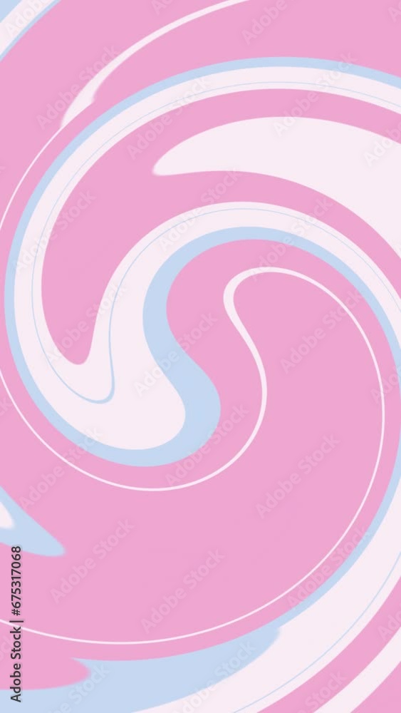 Vidéo Stock Vertical video - trendy swirl pattern background with ...
