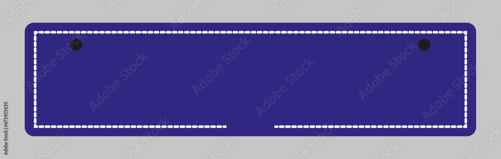 License plate of the USA Vehicle registration plates frame vector ...