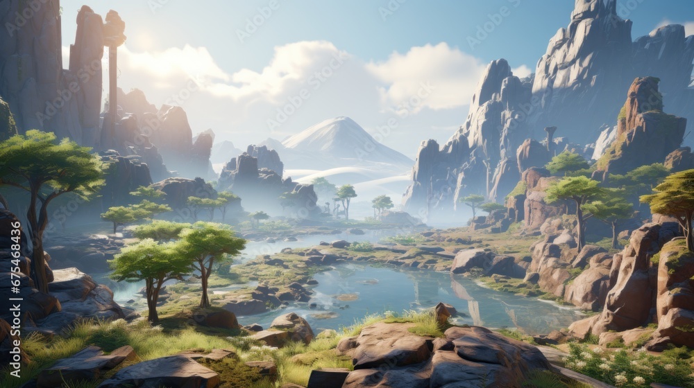 Foto de Investigate the intersection of game world design and technical ...