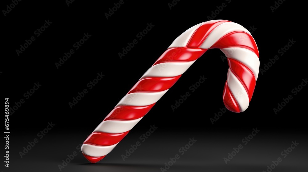 3D Realistic Candy Cane: Add a touch of sweetness to your holiday ...