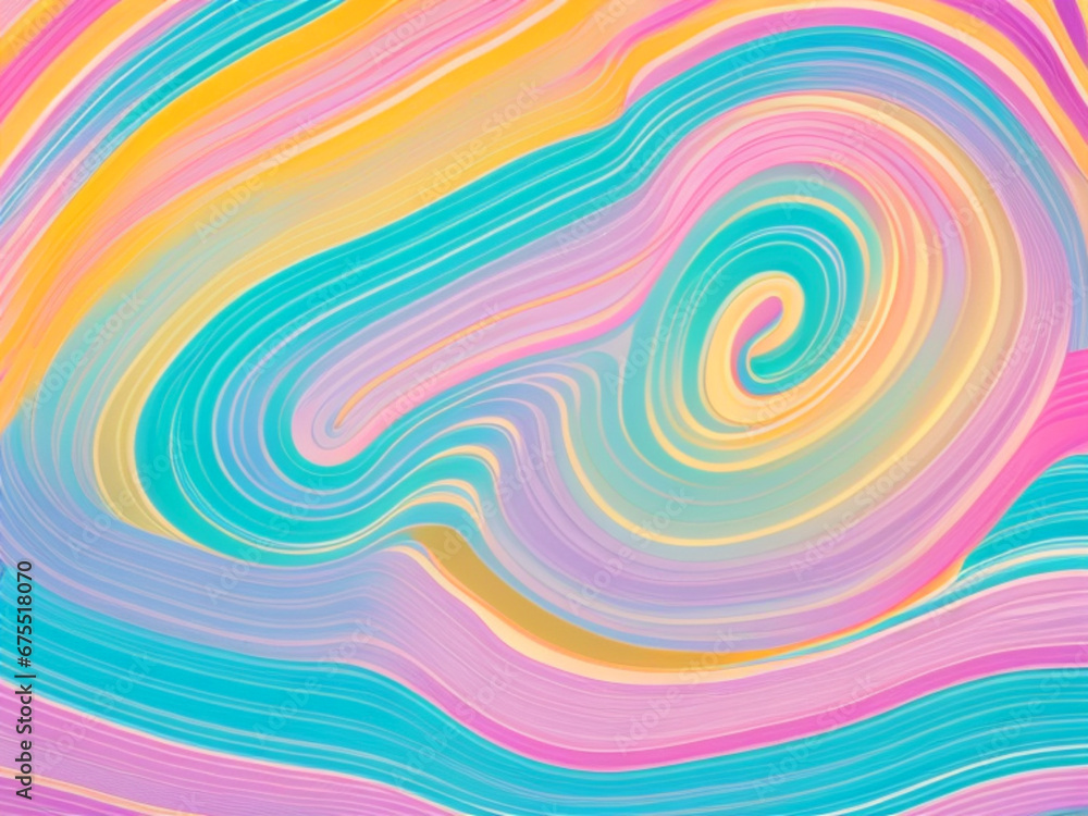 Motley pied stripes, waves, lines, curls and bumps. Abstract beautiful ...