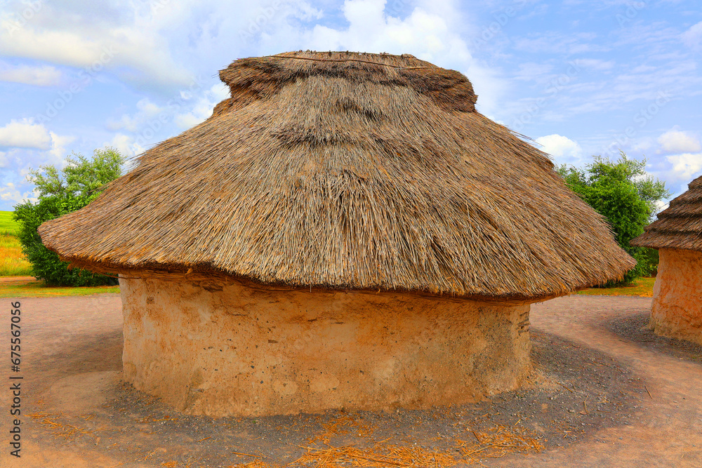 Neolithic houses. Stonehenge was built by the late Neolithic people ...