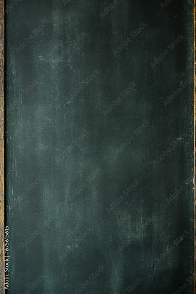 The close up detail and texture of a blank chalkboard horizontal ...