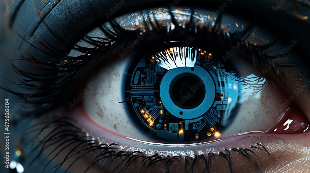 Robotic eye, Camera, Robotics, Technology, Artificial intelligence ... Robotic eye, Camera, Robotics, Technology, Artificial intelligence ...
