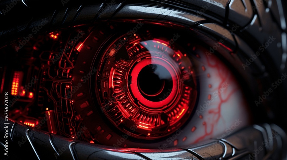 Robotic eye, Camera, Robotics, Technology, Artificial intelligence ...