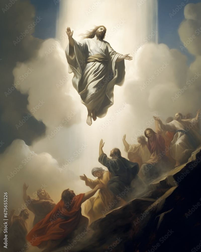 Glorious Ascension of Jesus Christ, Rising with Faith to Join Heavenly ...
