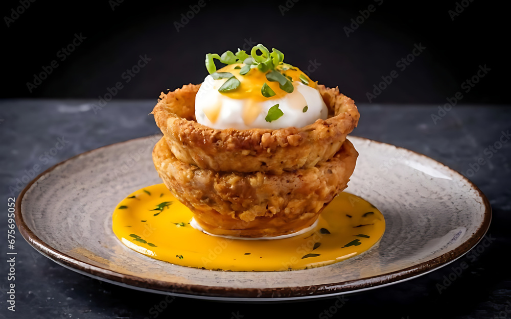 Capture the essence of Egg Hopper in a mouthwatering food photography ...