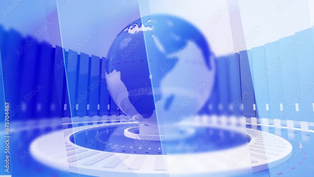 World Breaking News Studio Background For News Report And Breaking News ...