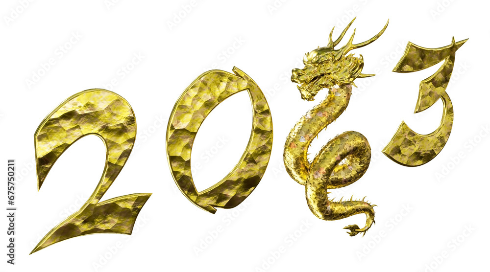 Chinese New Year. Symbol of the next year after 2023 year is a dragon ...