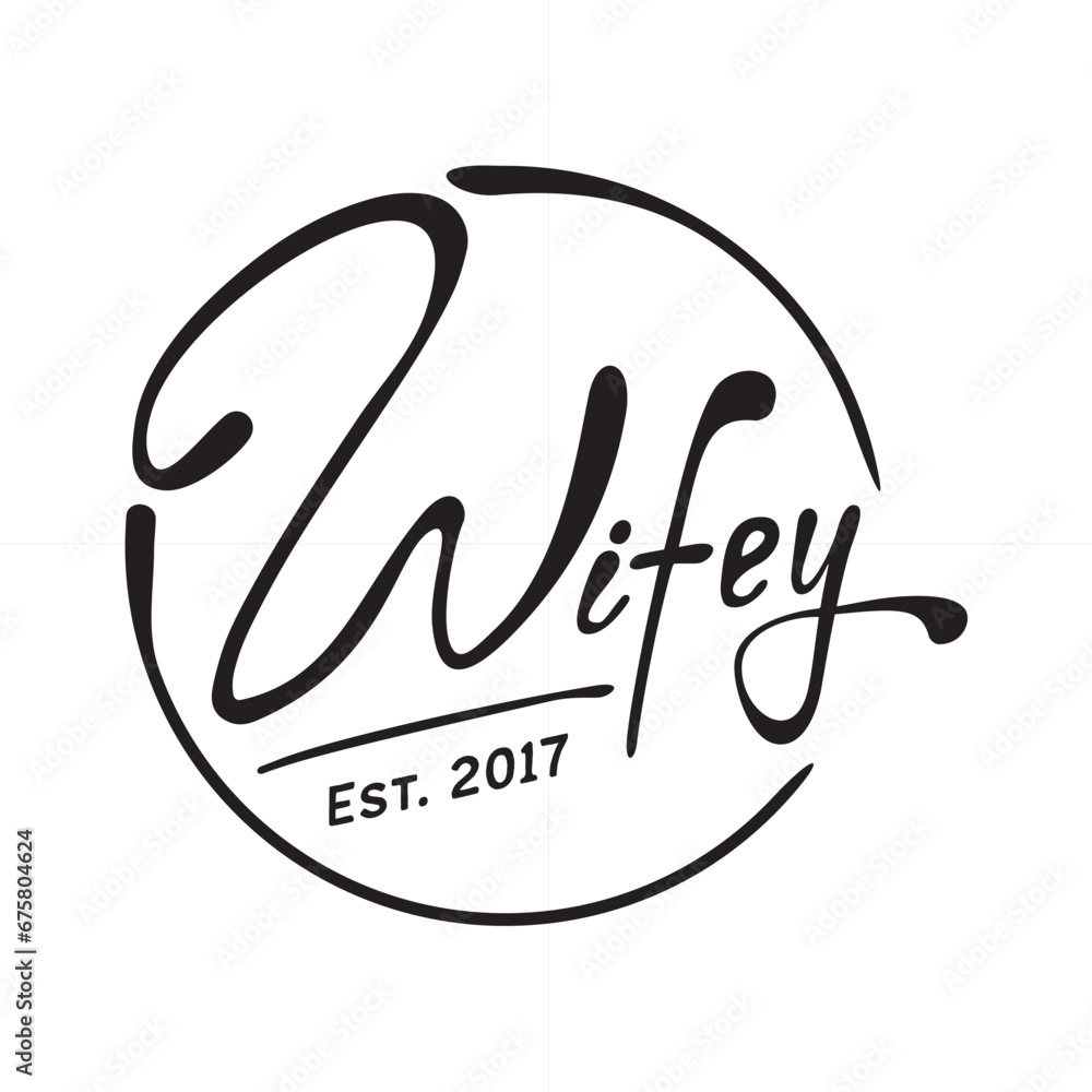 Wifey Hubby est SVG, Hubby & Wifey Est 2017 SVG, Hubby Wifey Est 2017 ...