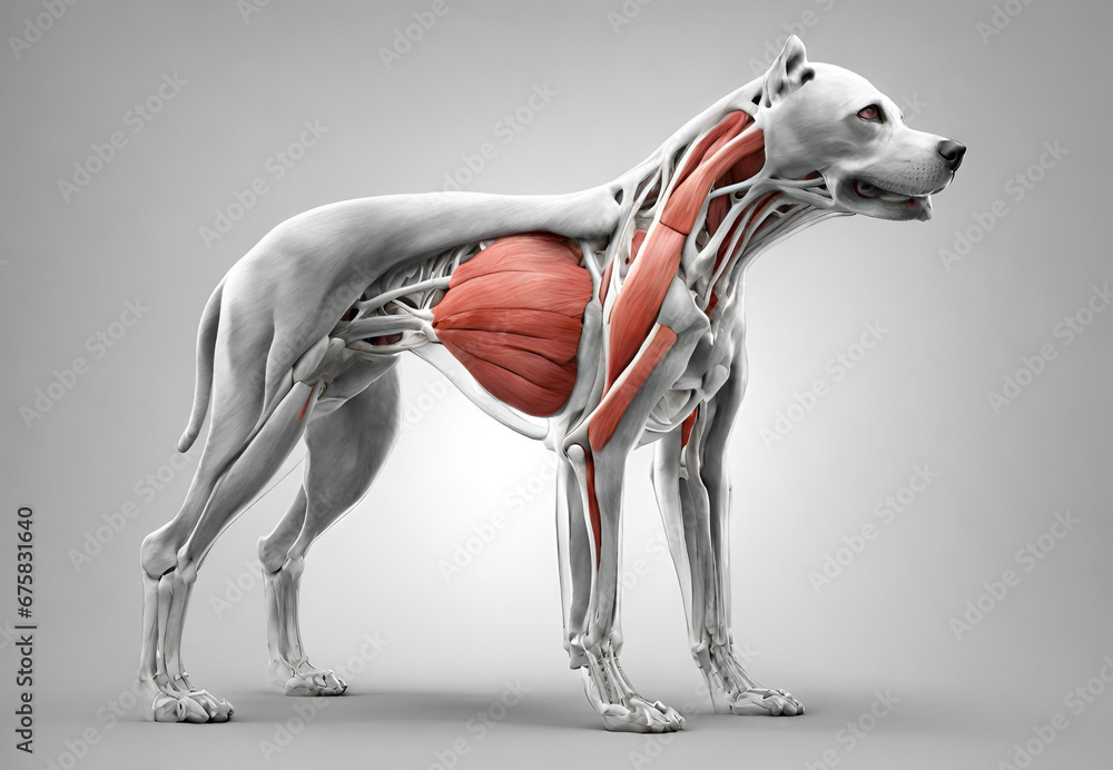 Dog Body Structure Anatomy, Visualization of Dog Body Anatomy ...