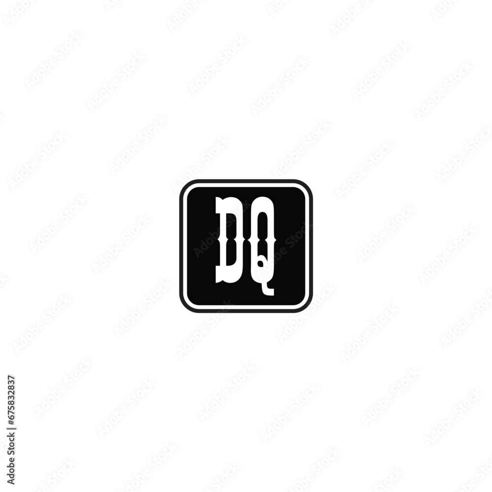 Alphabet letters Initials Monogram logo QD,DQ,Q and D, letter icon logo ...