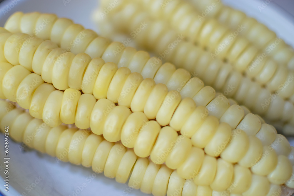 Corn cob called choclo, very popular ingredient in Latin America's ...