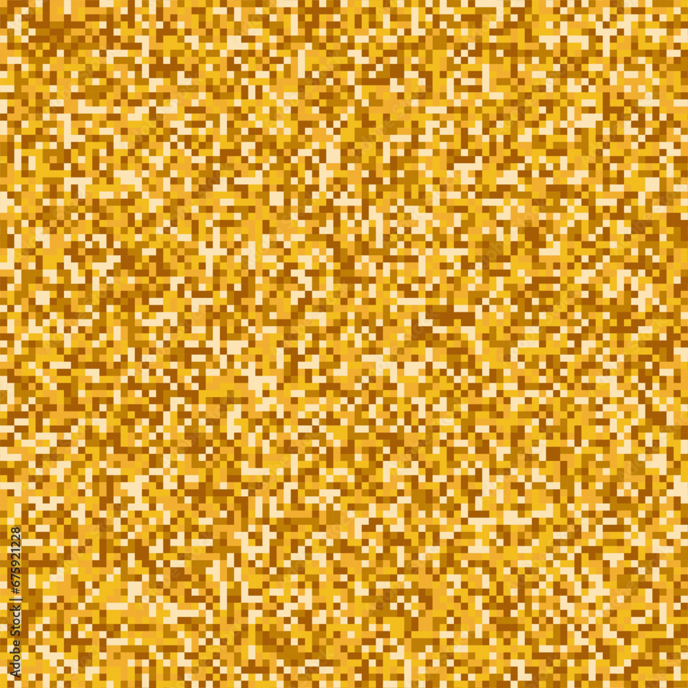 Pixel art gold background. Gold grid pattern Stock Vector | Adobe Stock