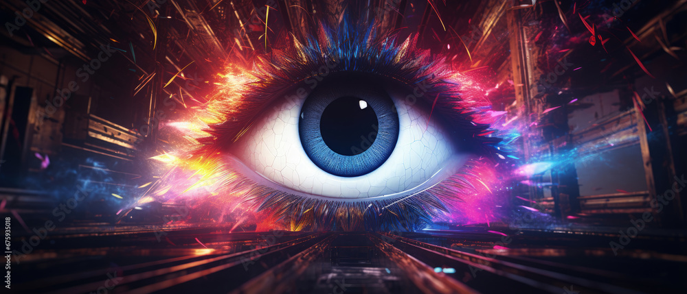 The All-Seeing Eye: Extremely Colorful and Dynamic, Perfect for ...