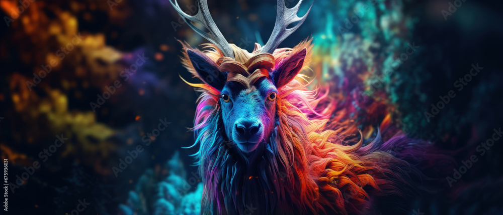 Mystical Creature: A Colorful Stunning Mythical Animal, Ideal for ...